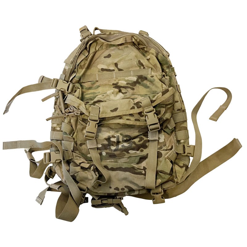 USGI OCP Multicam MOLLE II 3-Day Assault Pack with Stiffener - The 556